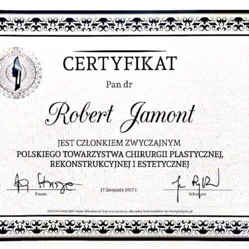 O nas - Dr Robert Jamont